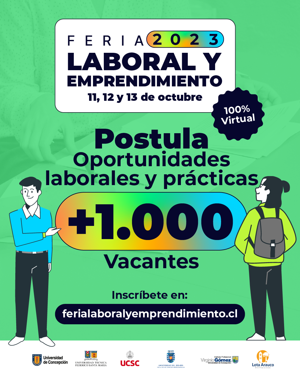 Feria Laboral y Emprendimiento 2023 | Agenda UdeC